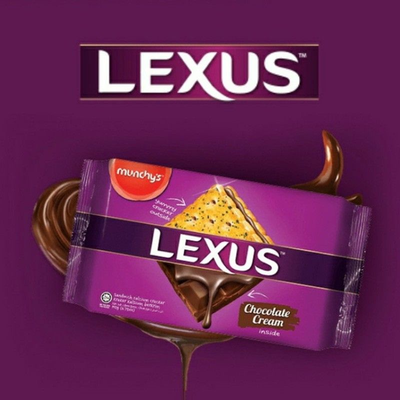 Jual Munchys LEXUS sandwich keju / vanila / coklat 76 gram | Shopee ...