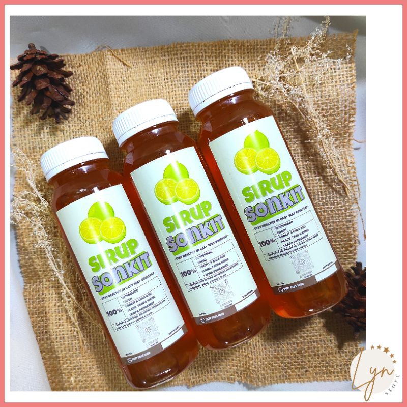 Jual (COD) SIRUP SONKIT ASLI BENGKULU/ SIRUP JERUK KUNCI KALAMANSI ...