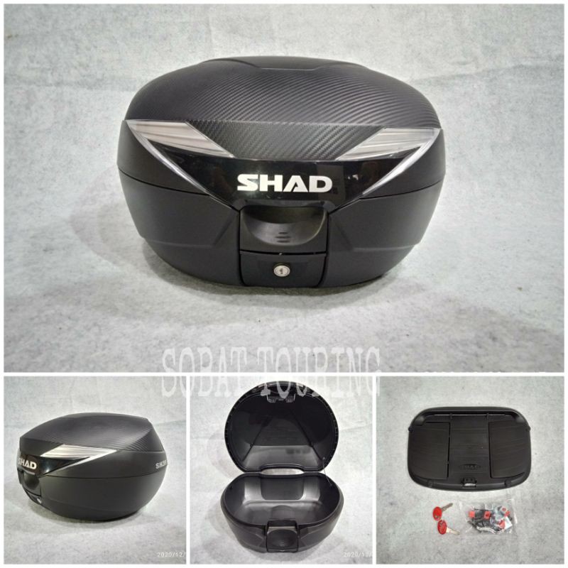 Jual Box Motor Box Touring Shad Sh 39 Carbon | Shopee Indonesia