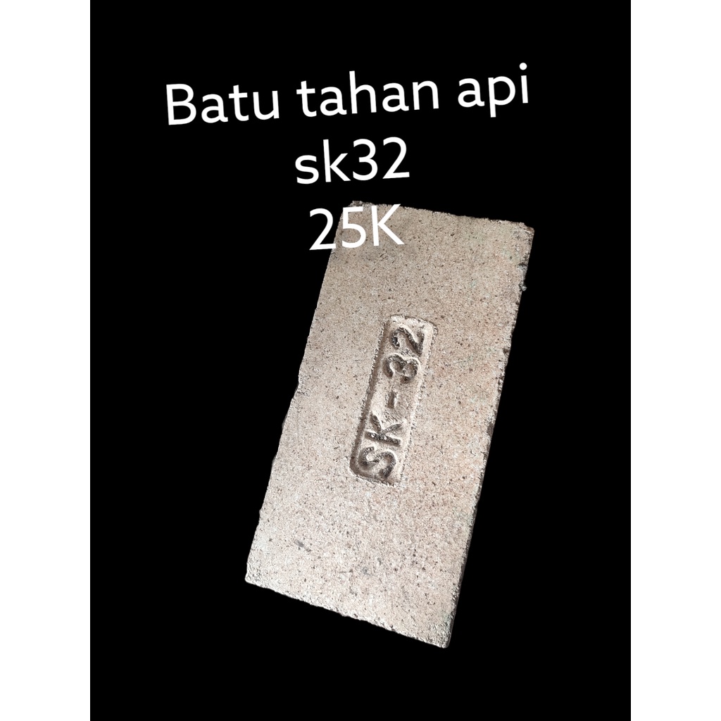 Jual BATU TAHAN API / BATA TAHAN API / FIRE BRICK SK - 32 | Shopee ...