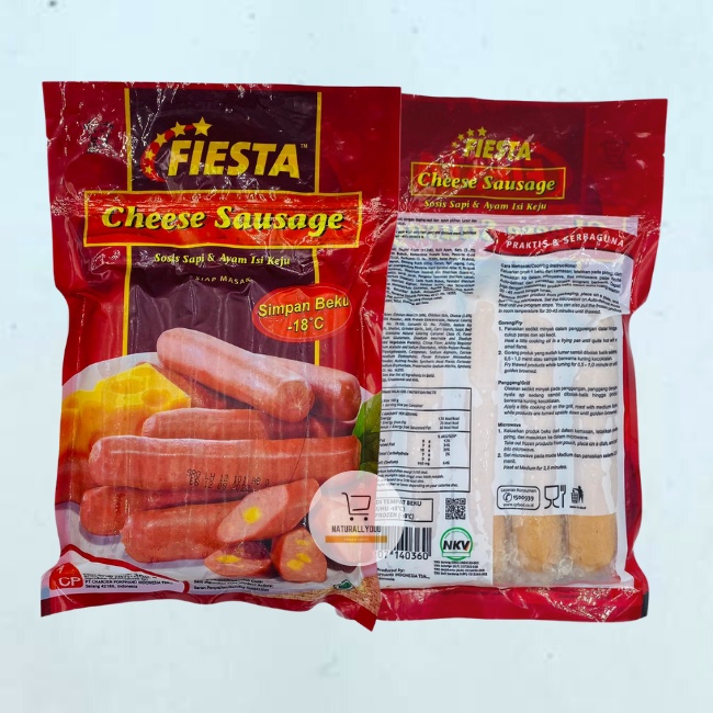 Jual Fiesta Cheese Sausage Sosis Keju 300 gr | Shopee Indonesia