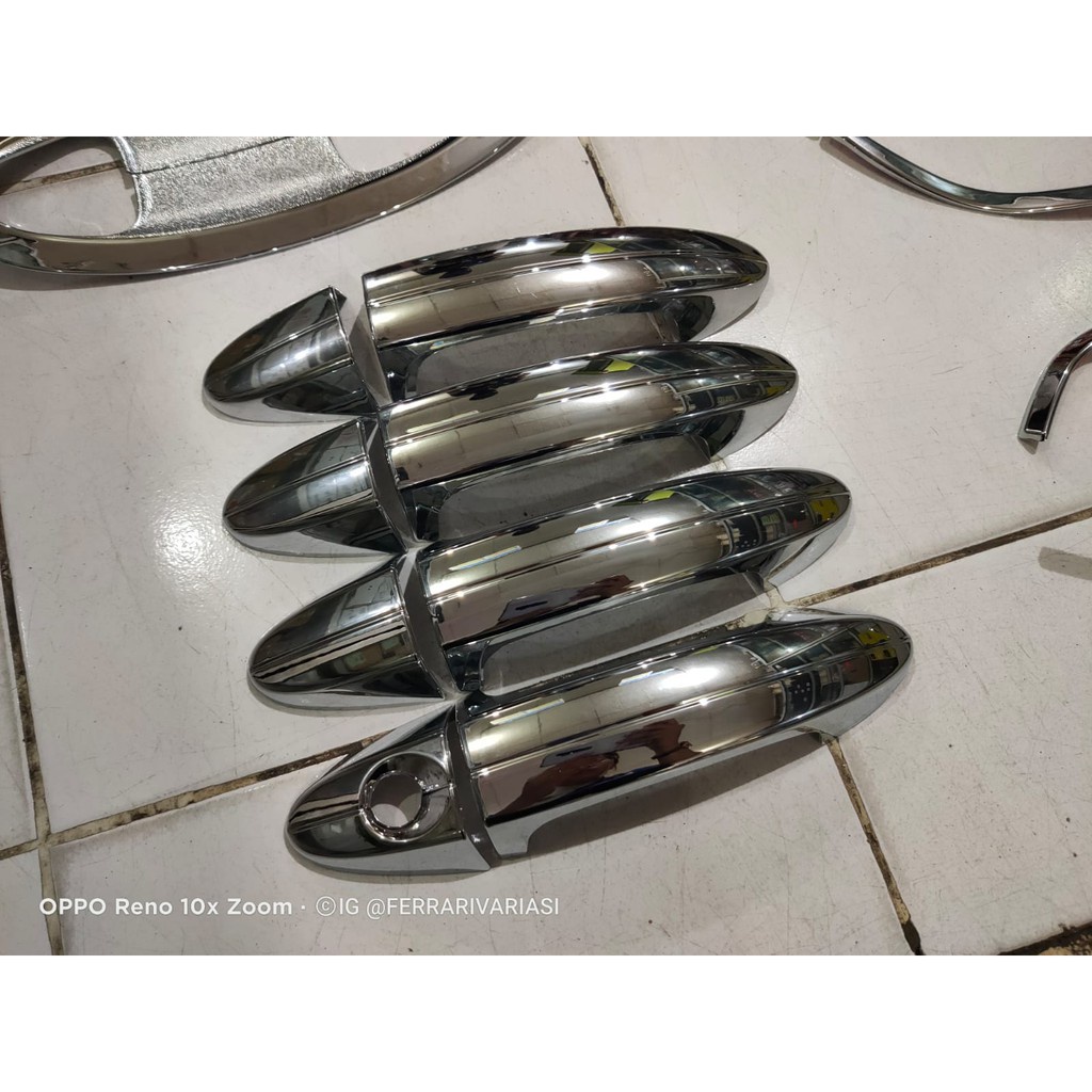 Jual Cover door handle pintu mobil chrome mobil ford ecosport | Shopee ...