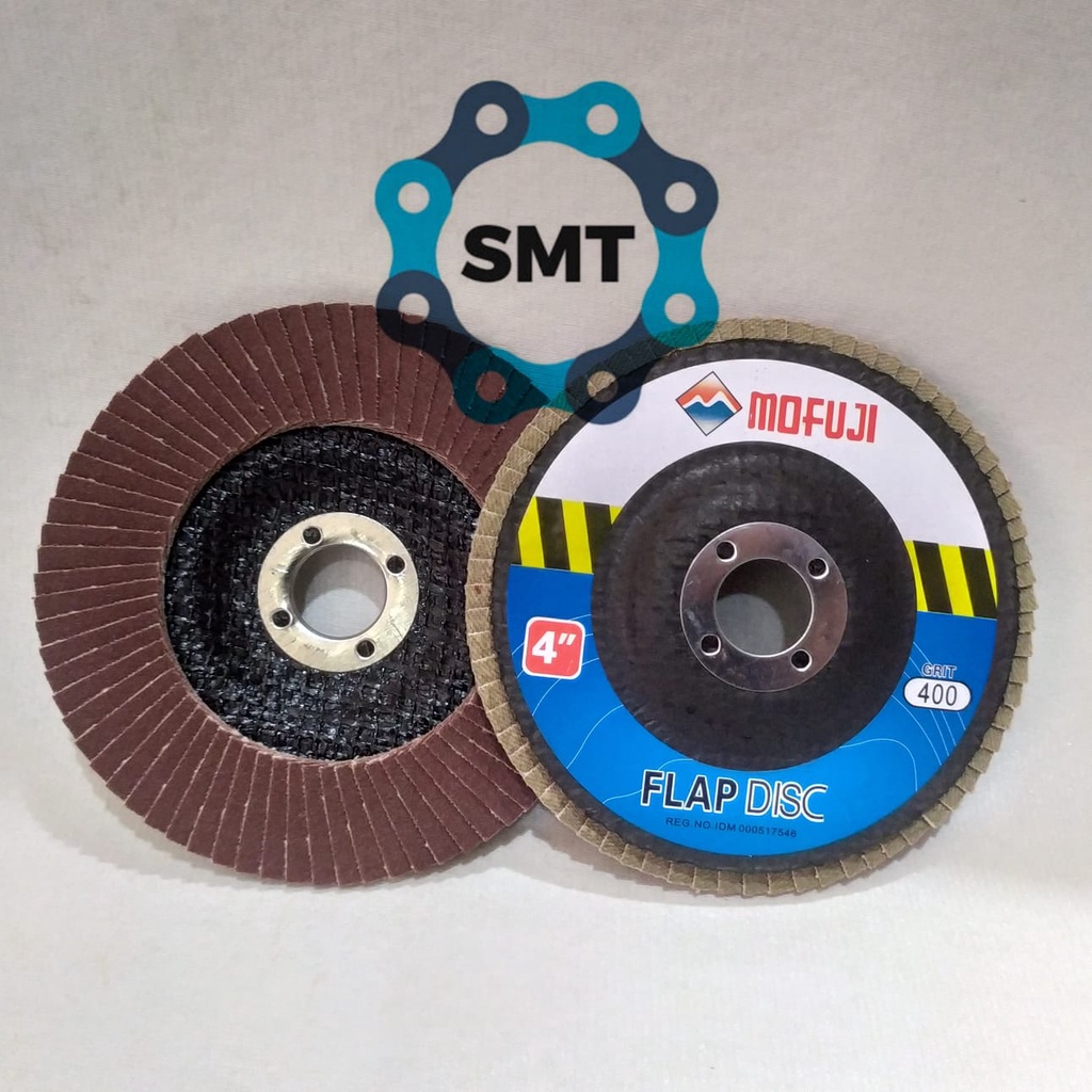 Jual Flapdisc Flap Disc Hamplas Amplas Susun Tumpuk 4 Inch 4” Grit 400 ...