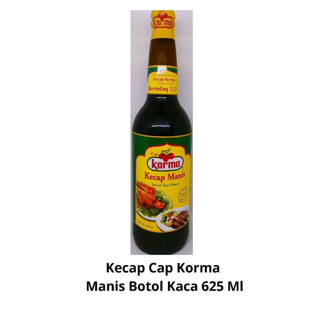 Jual Kecap Cap Korma - Manis Botol Plastik 625 Ml | Shopee Indonesia