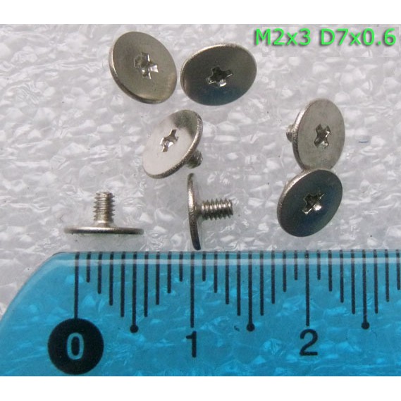 Jual Baut/Sekrup Laptop Notebook Netbook M2x3 D7x06 Thin-Head | Shopee ...