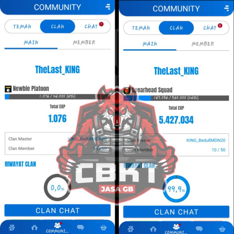 Jual GB EXP CLAN POINTBLANK ZEPETTO | Shopee Indonesia