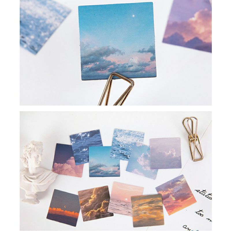 Jual Stiker 5PCS Langit Awan Aesthetic Sky | Shopee Indonesia