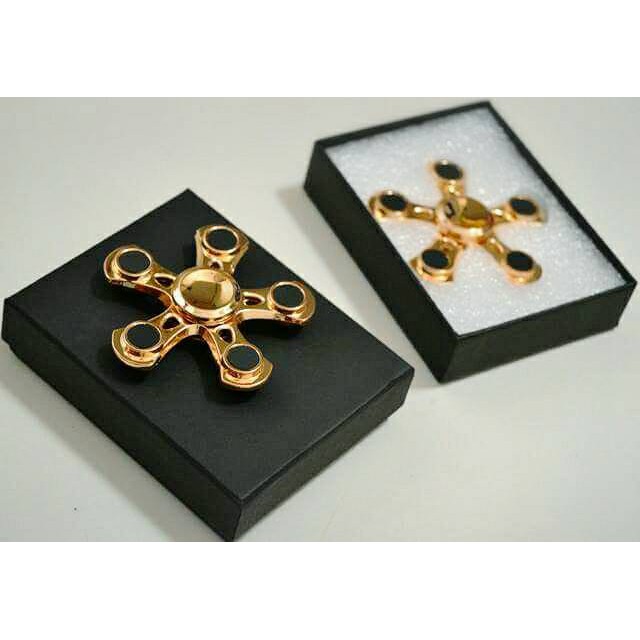Jual Metal 5 Star Fidget Spinner Hand Spinner Metal | Shopee Indonesia