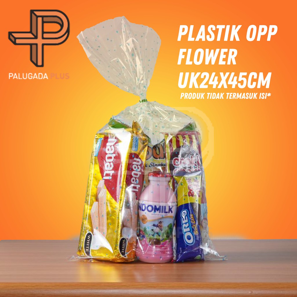 Jual [PROMO 12.12] (24x45) PLASTIK OPP HAMPERS GOODIE BAG SOUVENIR ...