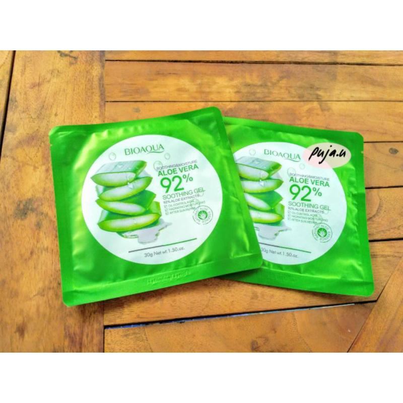 Jual BIOAQUA MASK/BIOAQUA ALOEVERA MASK/MASKER BIOAQUA | Shopee Indonesia