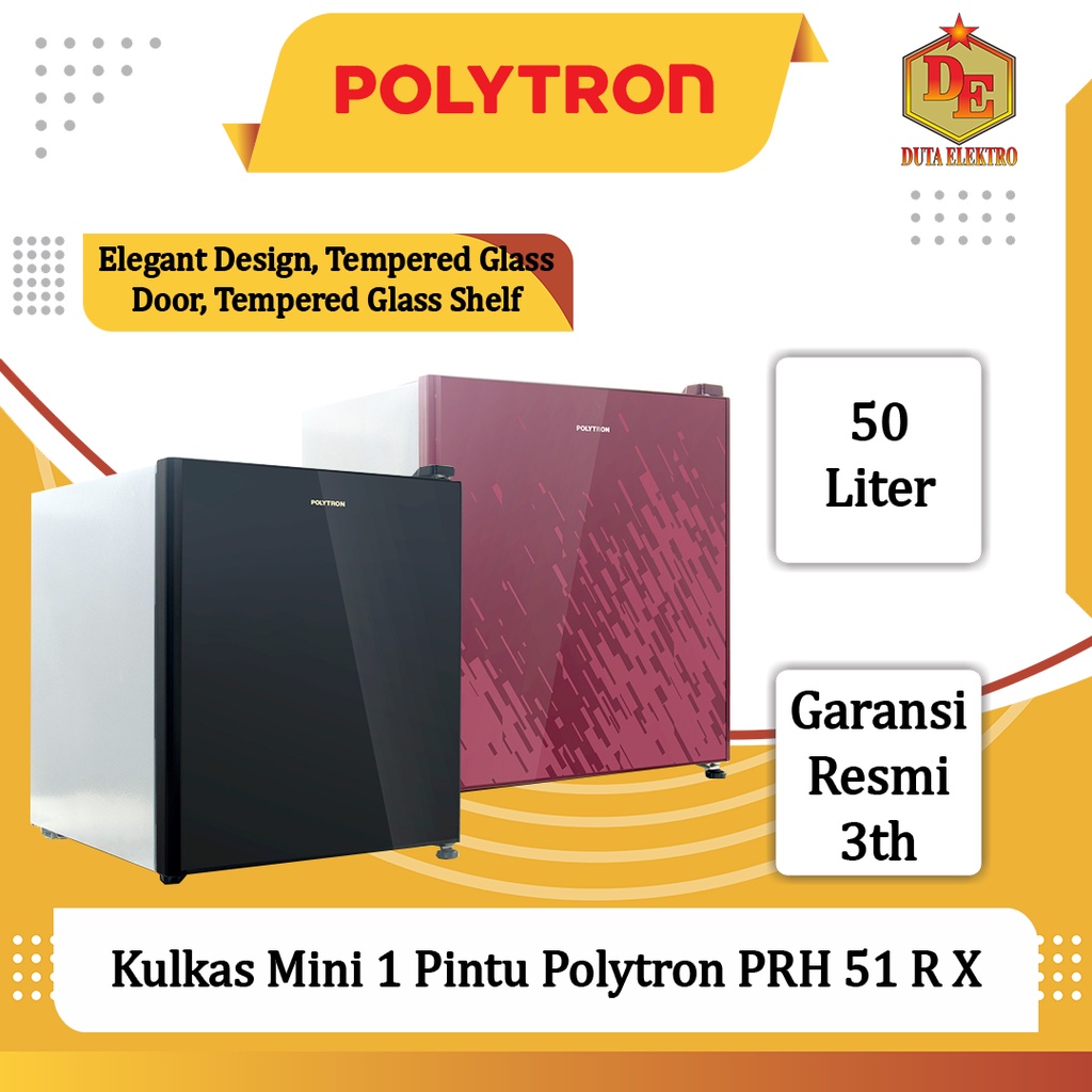 Jual Kulkas 1 Pintu Polytron PRH 51 R X Mini Bar | Shopee Indonesia