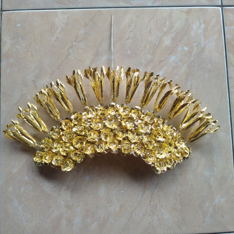 Jual Semanggi Modif Bunga Bijian /Pengantin Bali/Aksesoris Pengantin ...