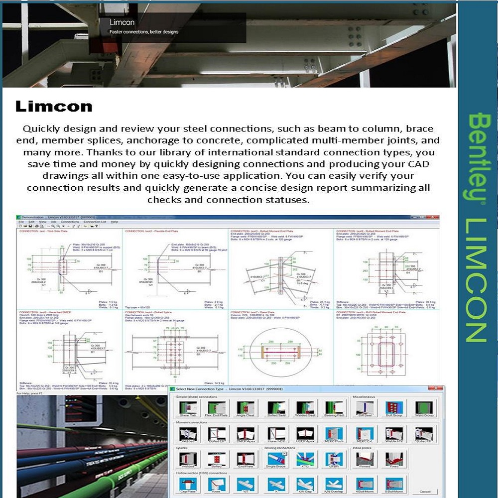 Jual Bentley Limcon 03.63 alat Desain baja dan Efiiensi ikatan ...
