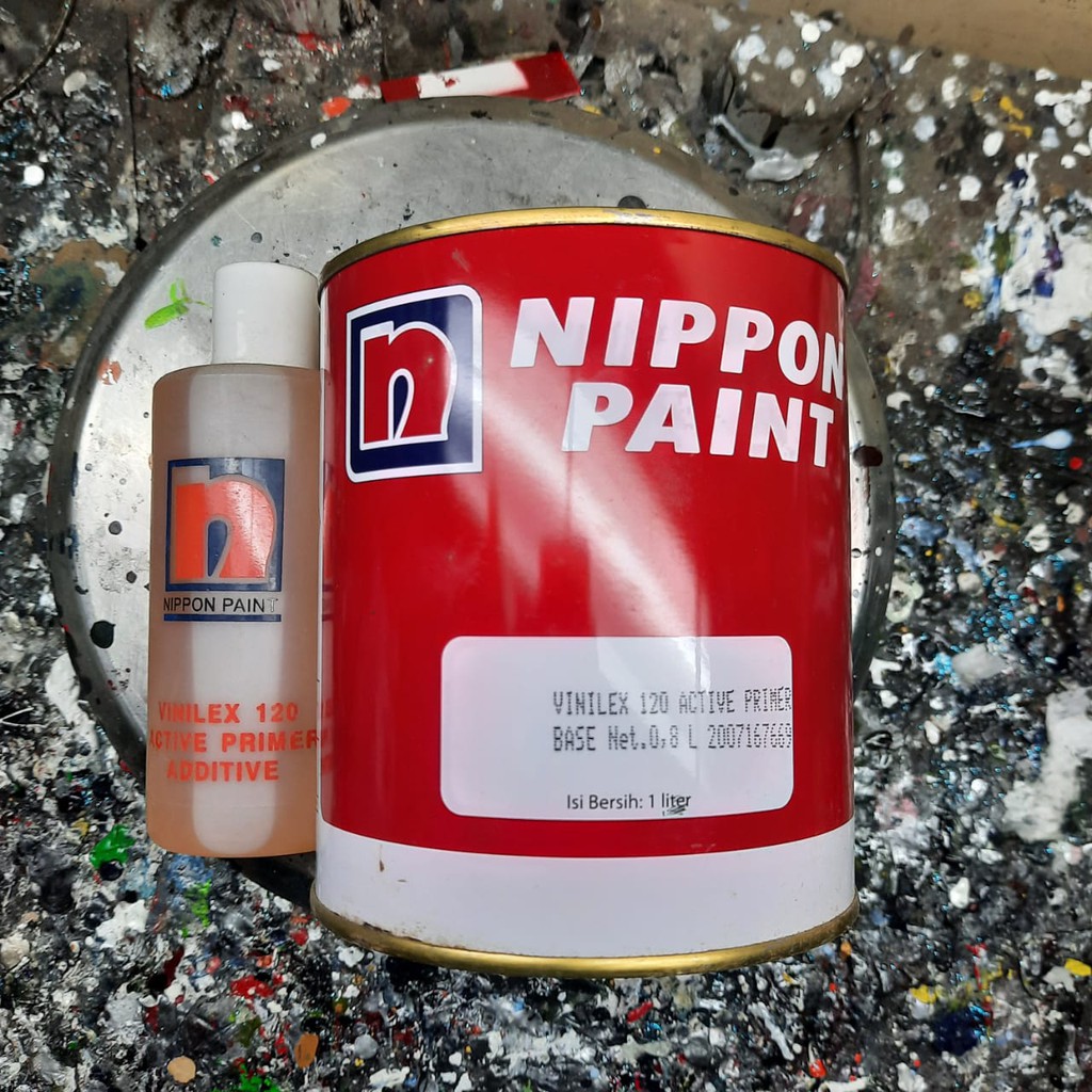 Jual Nippon Paint Vinilex 120 Active Primer + Hardener | Shopee Indonesia