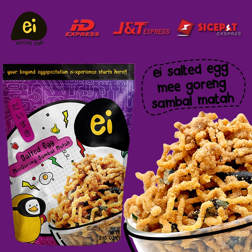 Jual Ei Salted Egg Mee Goreng Salted Egg Sambal Matah (New!) | Shopee ...