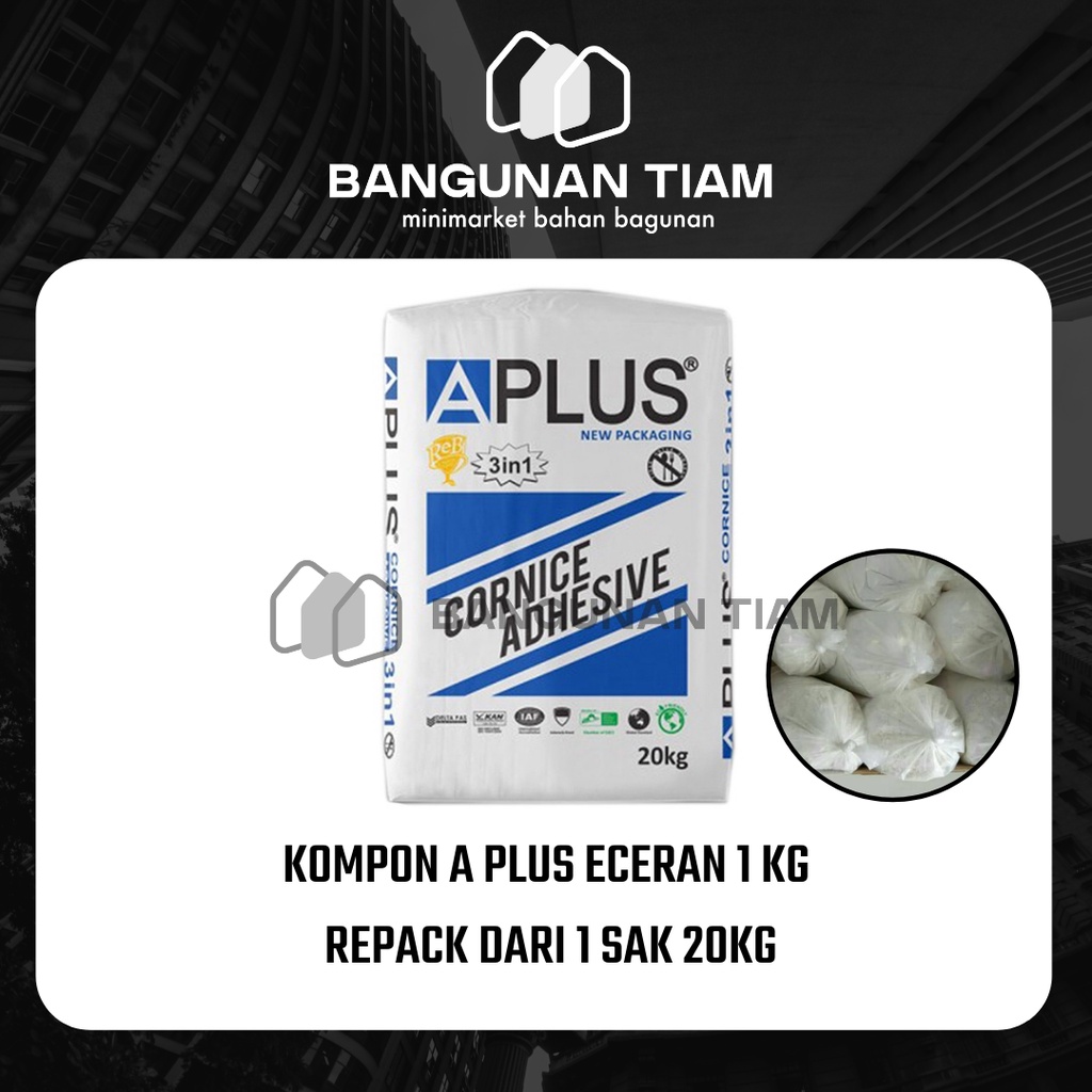 Jual KOMPON A PLUS 1KG ECER ~ KILOAN ECERAN~ REPACK DARI 1 SAK (20Kg ...