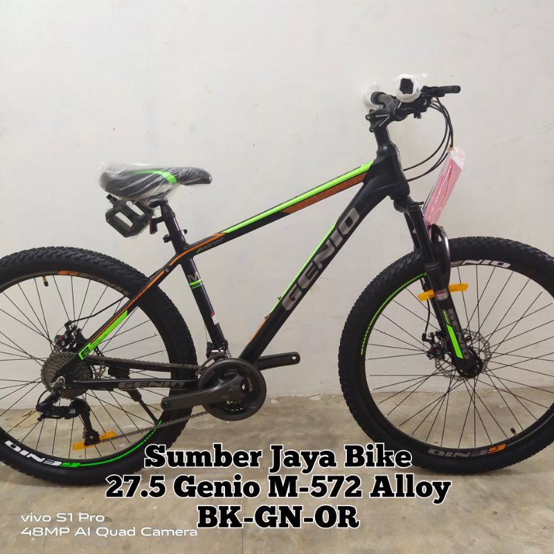 Jual Sepeda Gunung MTB 27.5 Inch Genio M-572 Frame Alloy | Shopee Indonesia