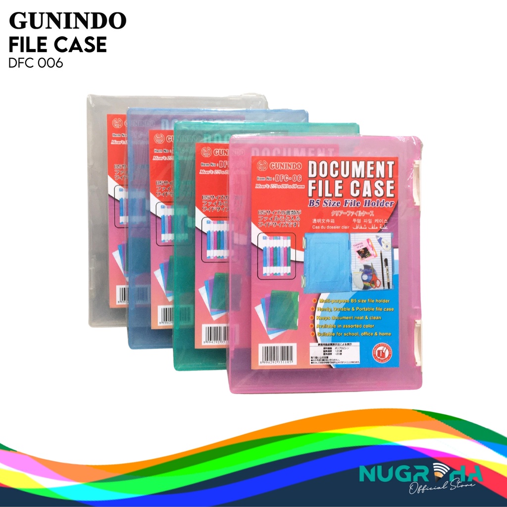 Jual FILE CASE / DOKUMEN MAP B5 GUNINDO DFC 006 | Shopee Indonesia