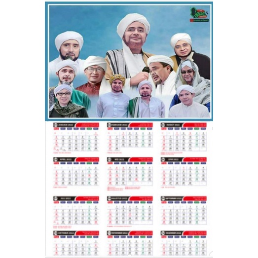 Jual Kalender Foto Habaib Tahun 2025 | Shopee Indonesia