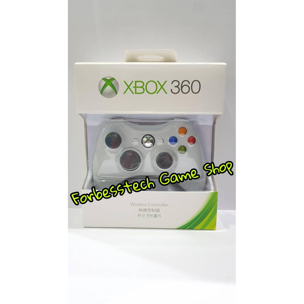 Jual Microsoft Xbox 360 Stick Stik Wireless Controller Op - Putih ...