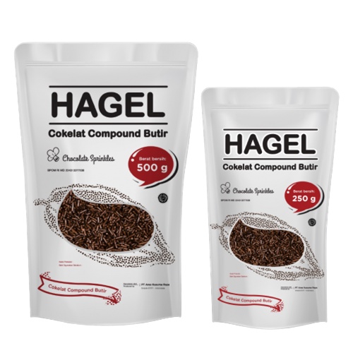 Jual Meises Hagel Meses Coklat Tabur Dark Choco Kemasan (500 Gr ...