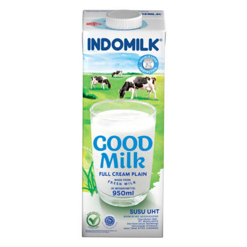 Jual Susu Indomilk UHT 1L / 950ml 1Liter | Shopee Indonesia