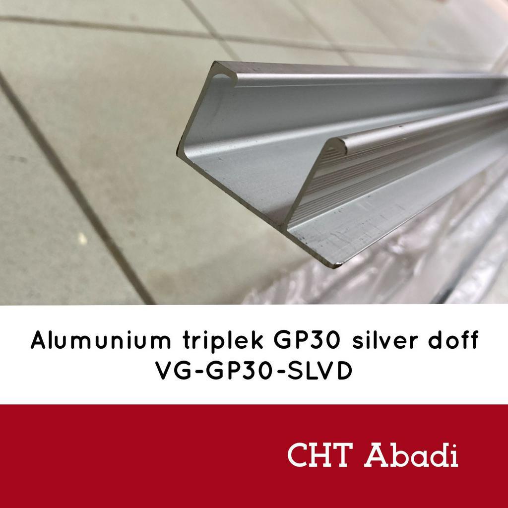 Jual ALUMUNIUM TRIPLEK GP30 SILVER DOFF | Shopee Indonesia