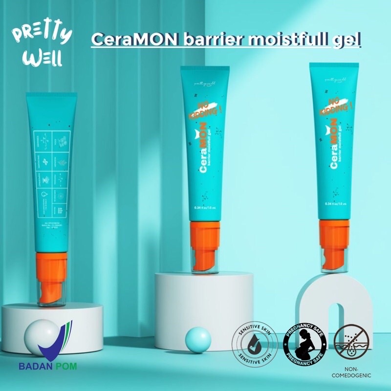 Jual CeraMON Barrier Moistfull Gel/Moisturizer | Shopee Indonesia