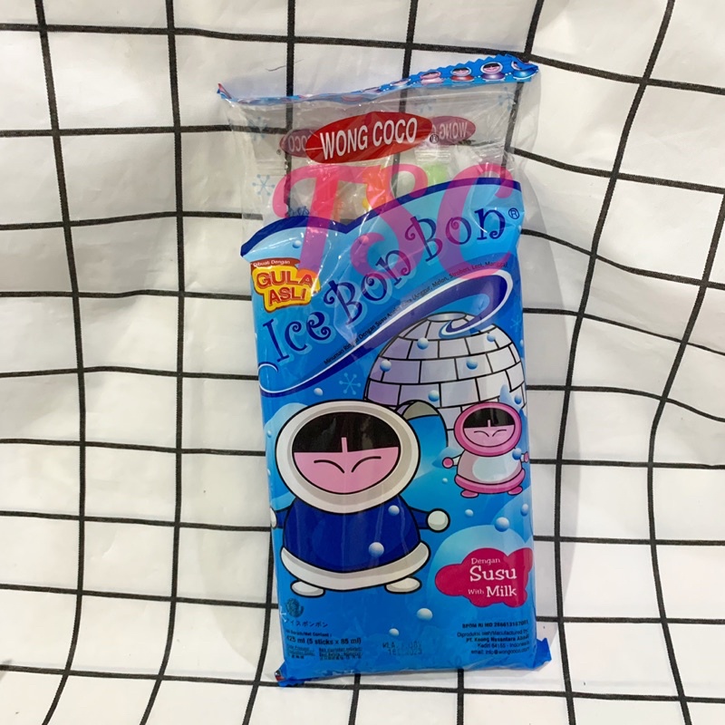 Jual Wong Coco Ice Bon Bon aneka rasa 425ml / isi 5 sticks x 85ml / di ...