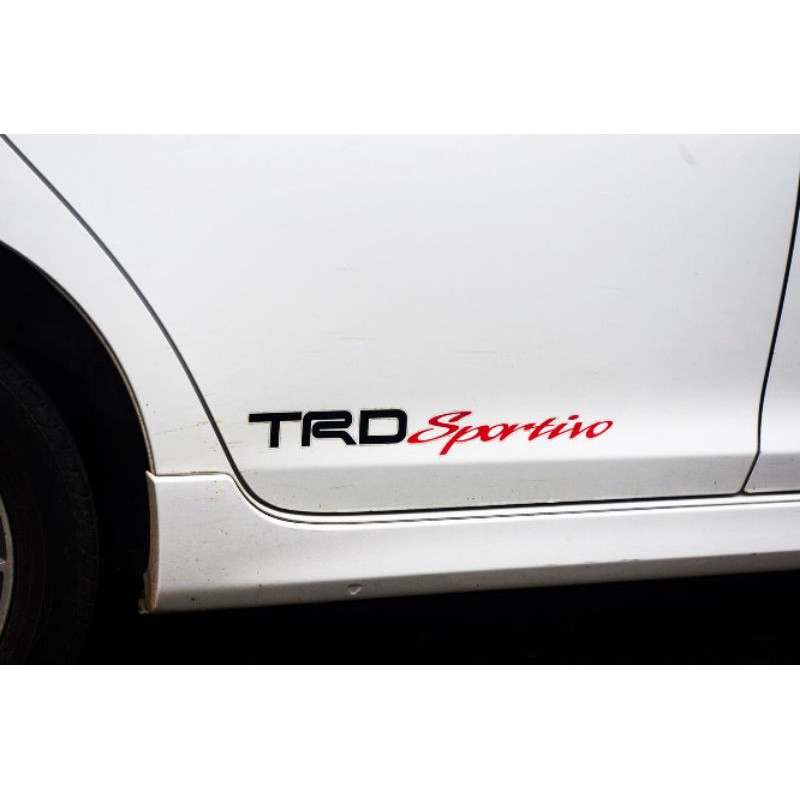 Jual STICKER TRD SPORTIVO MOBIL CUTTING | Shopee Indonesia
