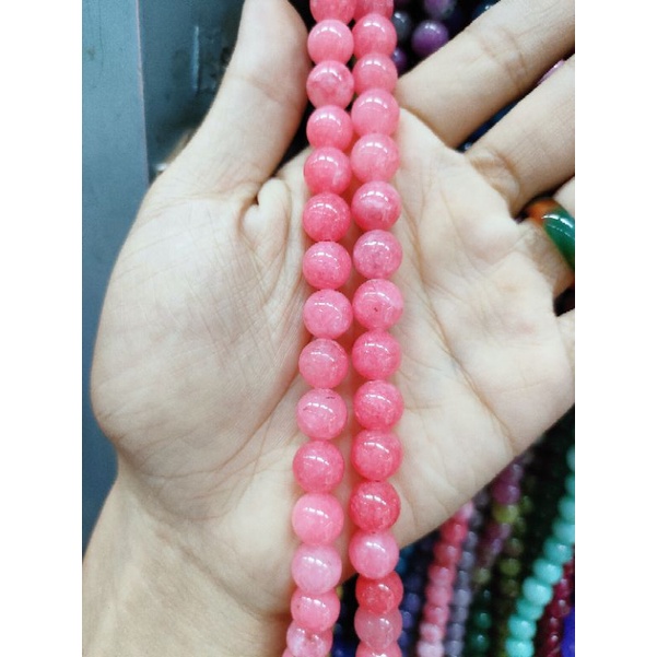 Jual Bahan Craft Batu Alam 10mm Bulat | Shopee Indonesia