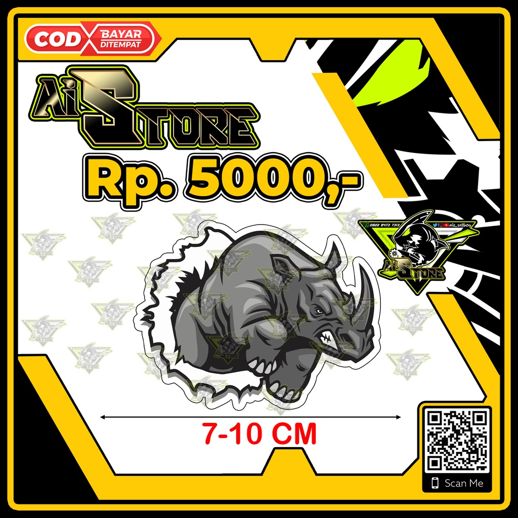 Jual Stiker Badak | Shopee Indonesia