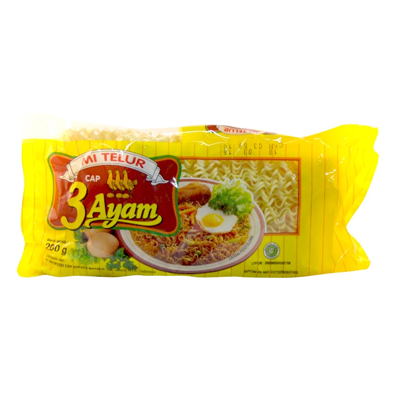 Jual 3 Ayam Mie Telor Super Kuning 210Gr | Shopee Indonesia