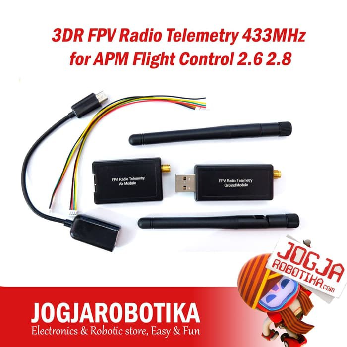 Jual 3DR FPV RADIO TELEMETRY TF A-97 433MHZ FOR APM FLIGHT CONTROL 2.6 ...