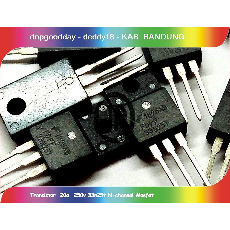 Jual Transistor 20a 250v 33n25t N-channel Mosfet | Shopee Indonesia