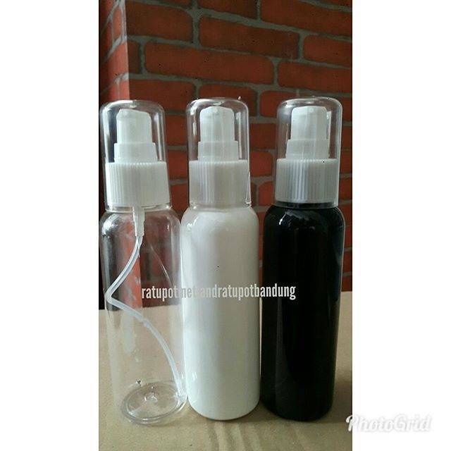 Jual Botol 100 ml pet plastik pump treatment | Shopee Indonesia