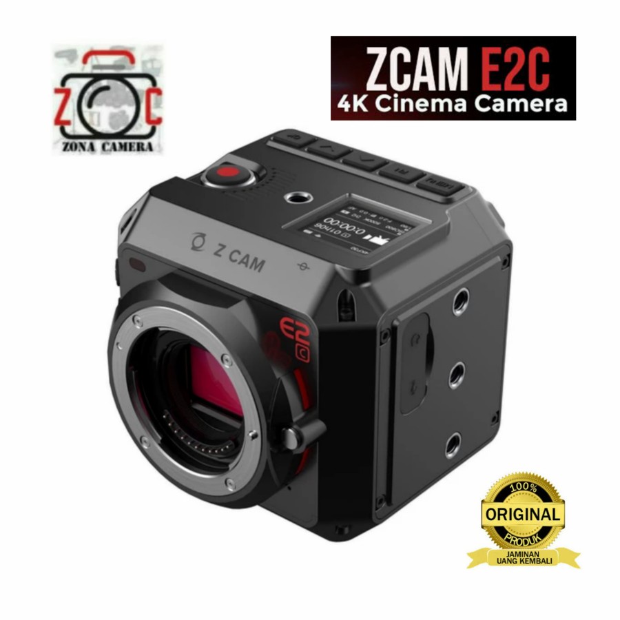 Jual Zcam E2C Camera Cinema 4k Professional Kamera Video Z Cam Resmi Vlogger | Shopee Indonesia