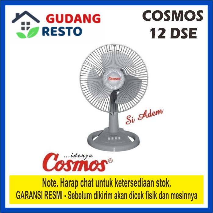 Jual COSMOS 12 DSE KIPAS ANGIN MEJA DUDUK DESK FAN 12DSE 12 INCH 12 ...