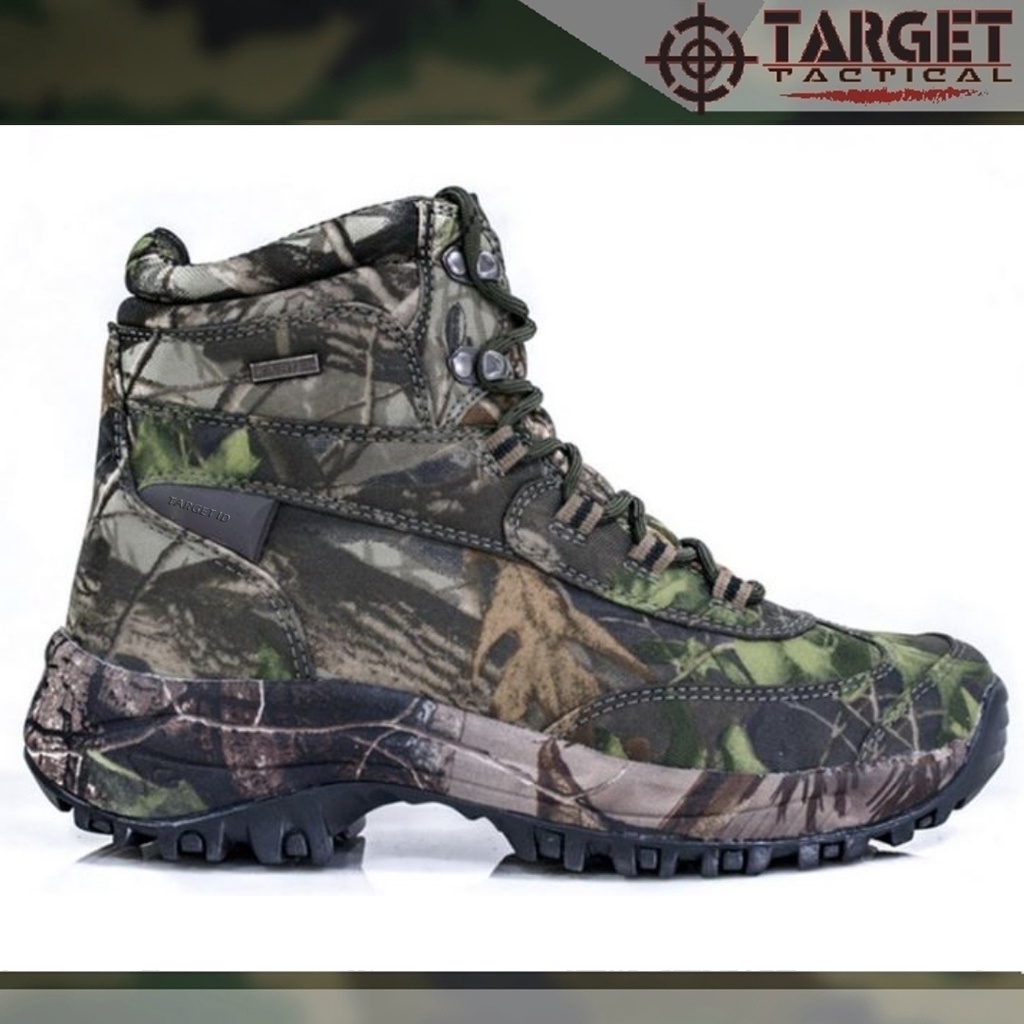 Jual TARGET MILITARY - Sepatu Tactical HANAGAL US 7" Camo Lightweight ...