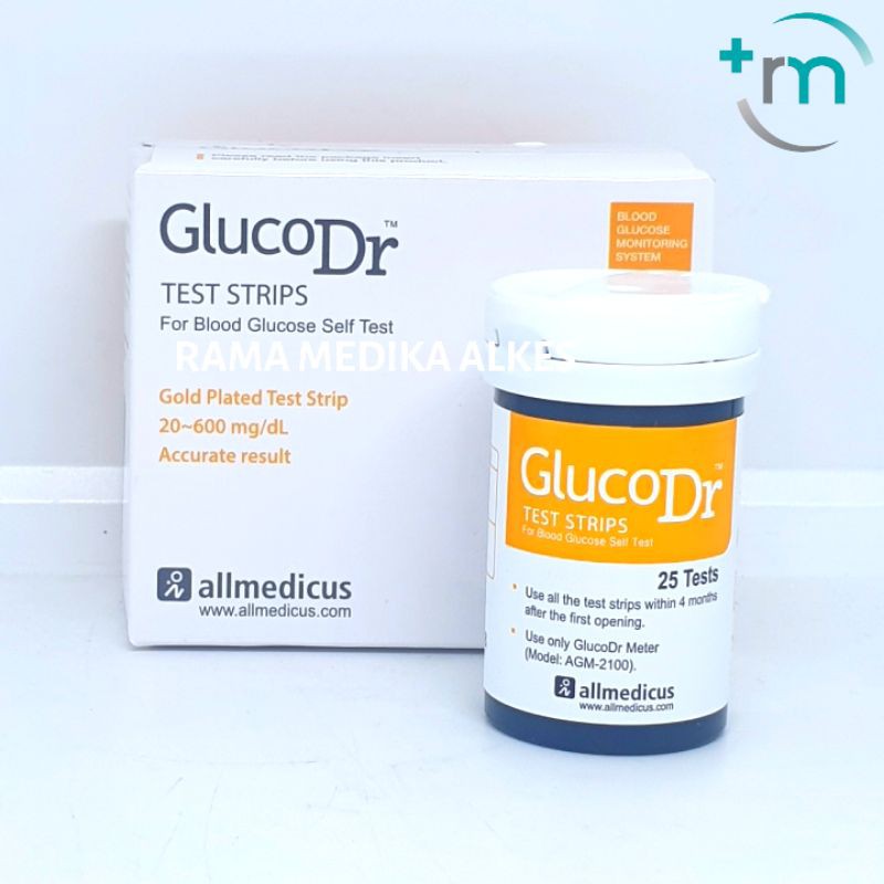 Jual [MURAH] GLUCO DR Strip Test | Stik Glukosa Gluco DR (harga per ...