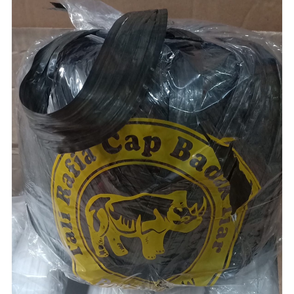 Jual Tali Rapia Hitam 1 KG l Tali Rafia l Tali Rapiah | Shopee Indonesia