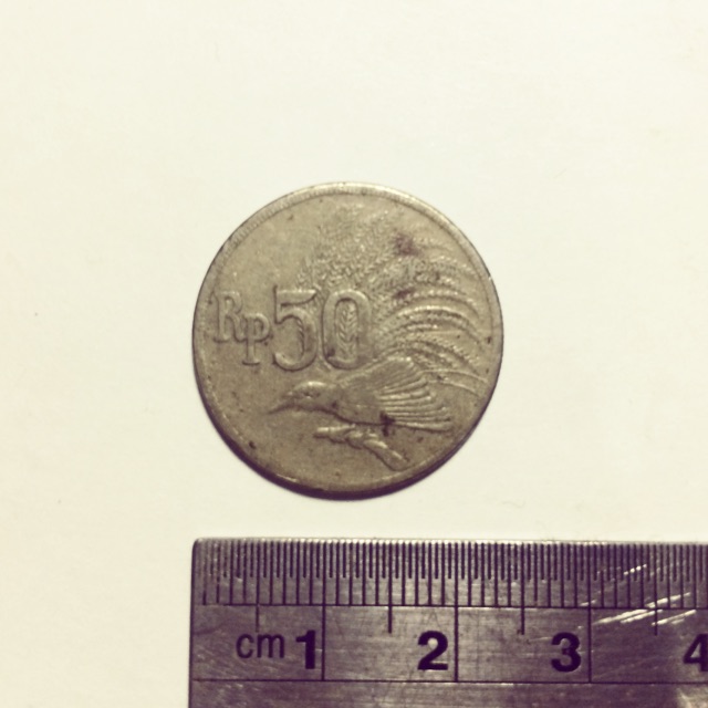 Jual Koin Lama Pecahan 50 Rupiah Tahun 1971 | Shopee Indonesia
