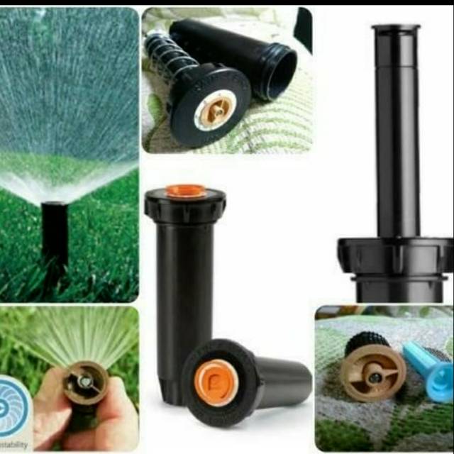 Jual Sprinkler taman Rain bird Pop up sprayer taman + van nozzle ...