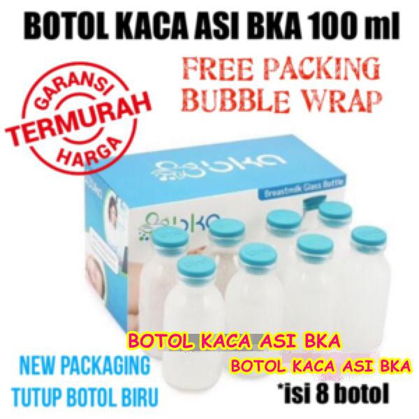 Jual BotoL Susu kaca bayi ASI BKA penyimpan perah asip baby breast milk ...