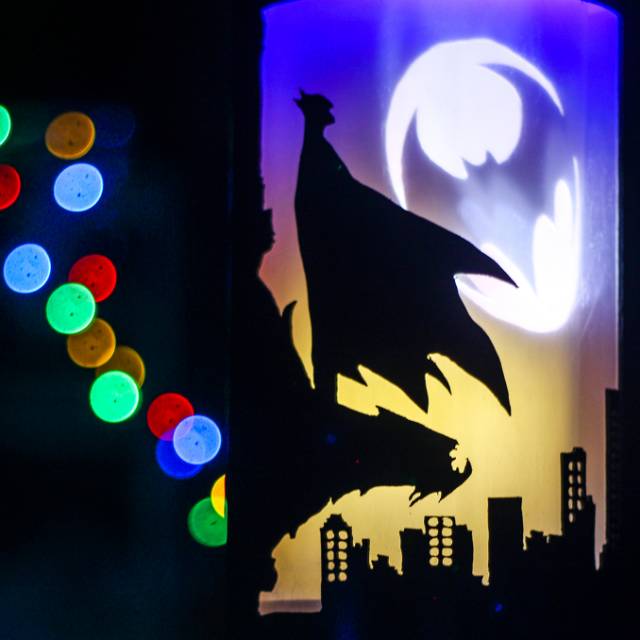 Jual Lampu Hias Paralon PVC - 2 Lapis - putar - BATMAN | Shopee Indonesia