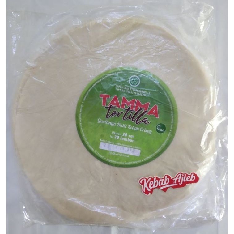 Jual TAMMA Tortilla Mini 20cm , Kulit Kebab | Shopee Indonesia