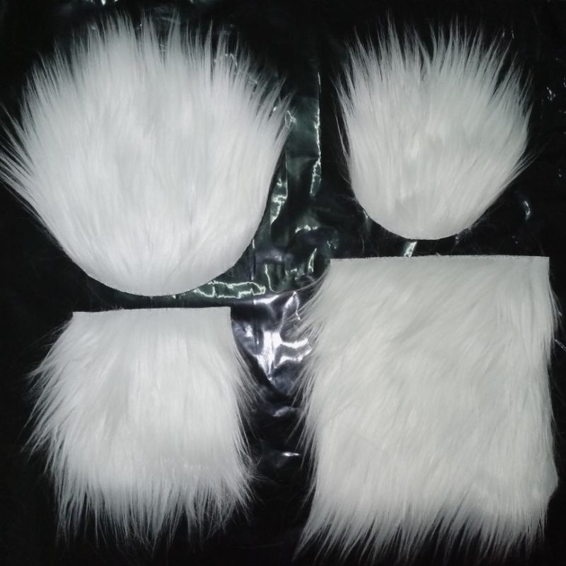 Jual kain perca bulu korea /Tatakan Gelas/ Alas Pas bunga | Shopee ...