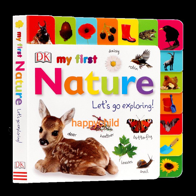 Jual original DK my first Nature let's go exploring board book buku ...