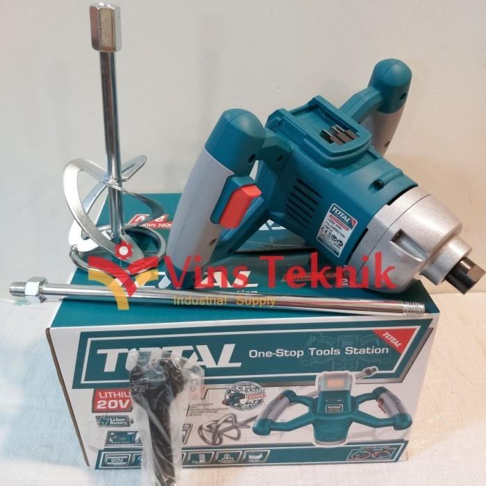 Jual Ochieofc Mesin Pengaduk Semen Adonan Baterai Mixer Cordless 20V ...