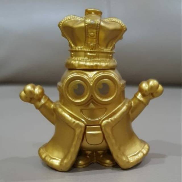 Jual King bob gold minion happy meal 2020 limited edition | Shopee ...
